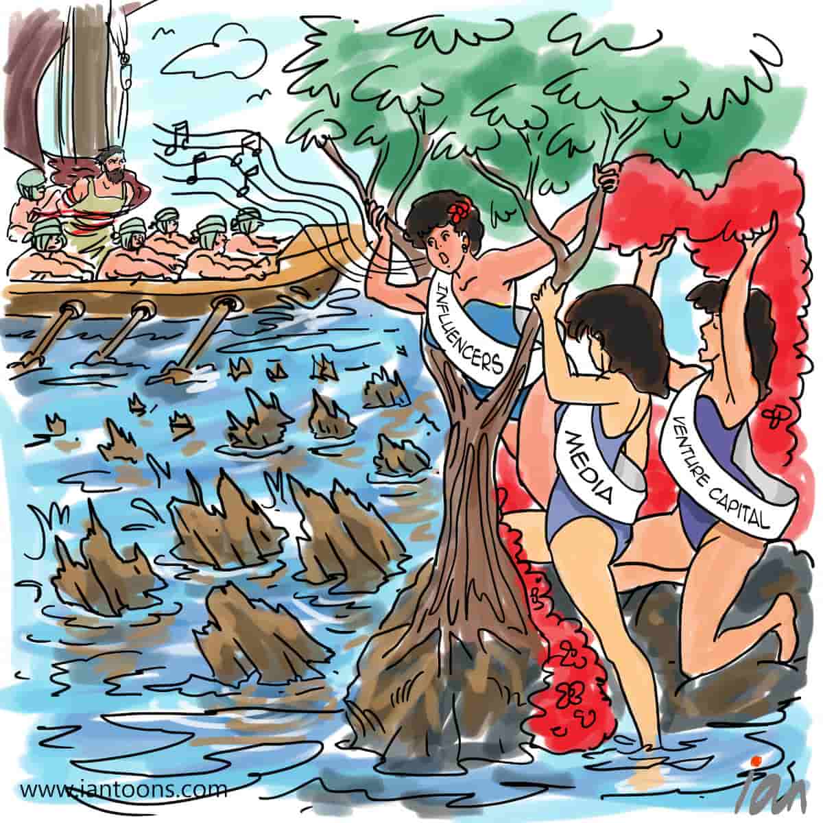 Venture Cartoons - Iantoons