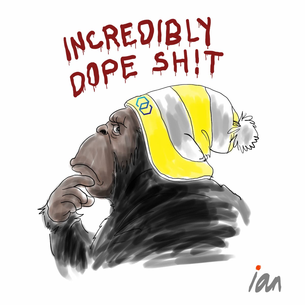 Thinking Ape - Iantoons